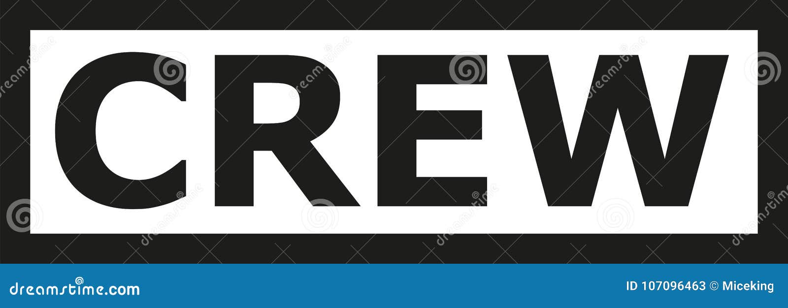 Crew stamp vector stock vector. Illustration of team - 107096463