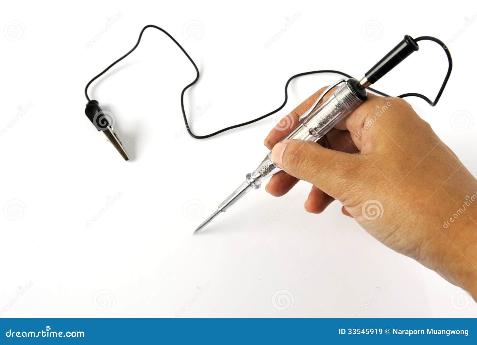 Crewdrivers Mains Tester stock image. Image of isolated - 33545919