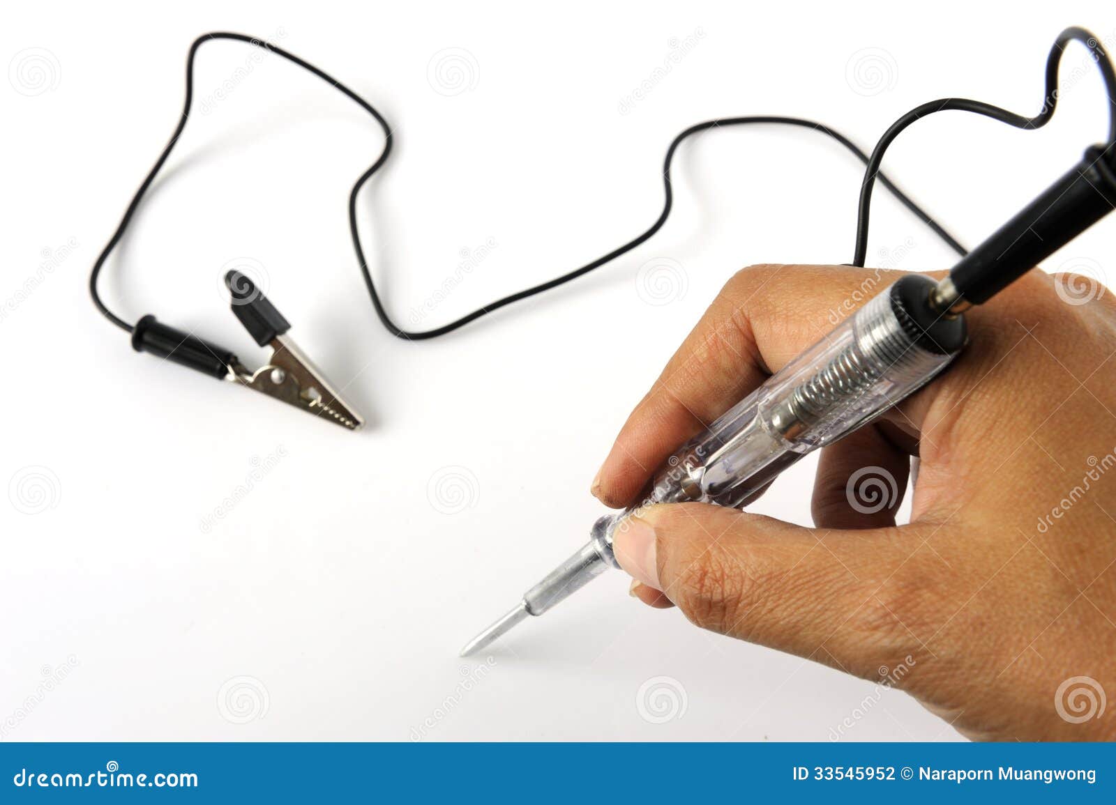 Crewdrivers Mains Tester stock photo. Image of meter - 33545952