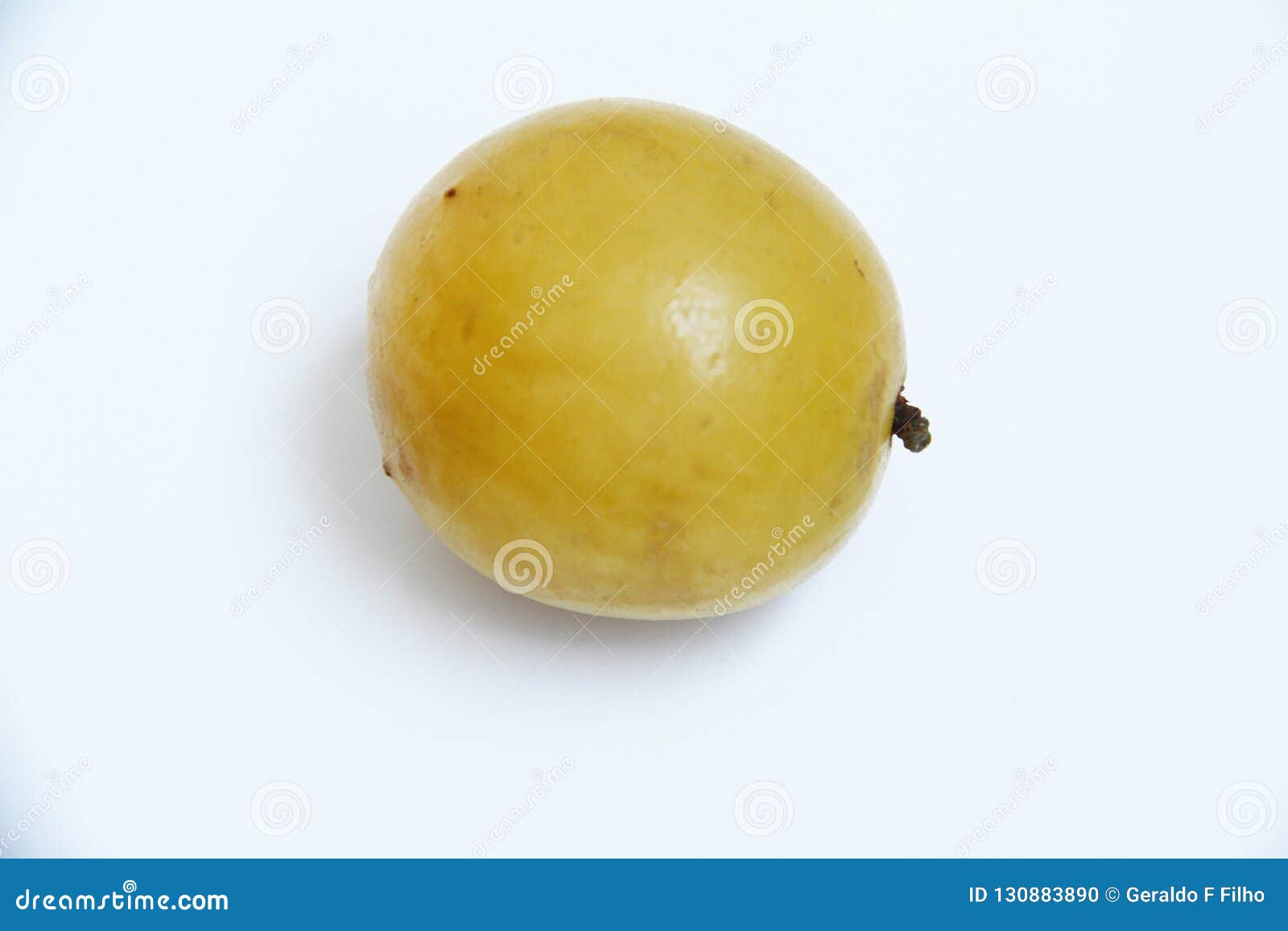 Umbu Fruit Tropical Isolated White Background Food Agriculture Sao ...