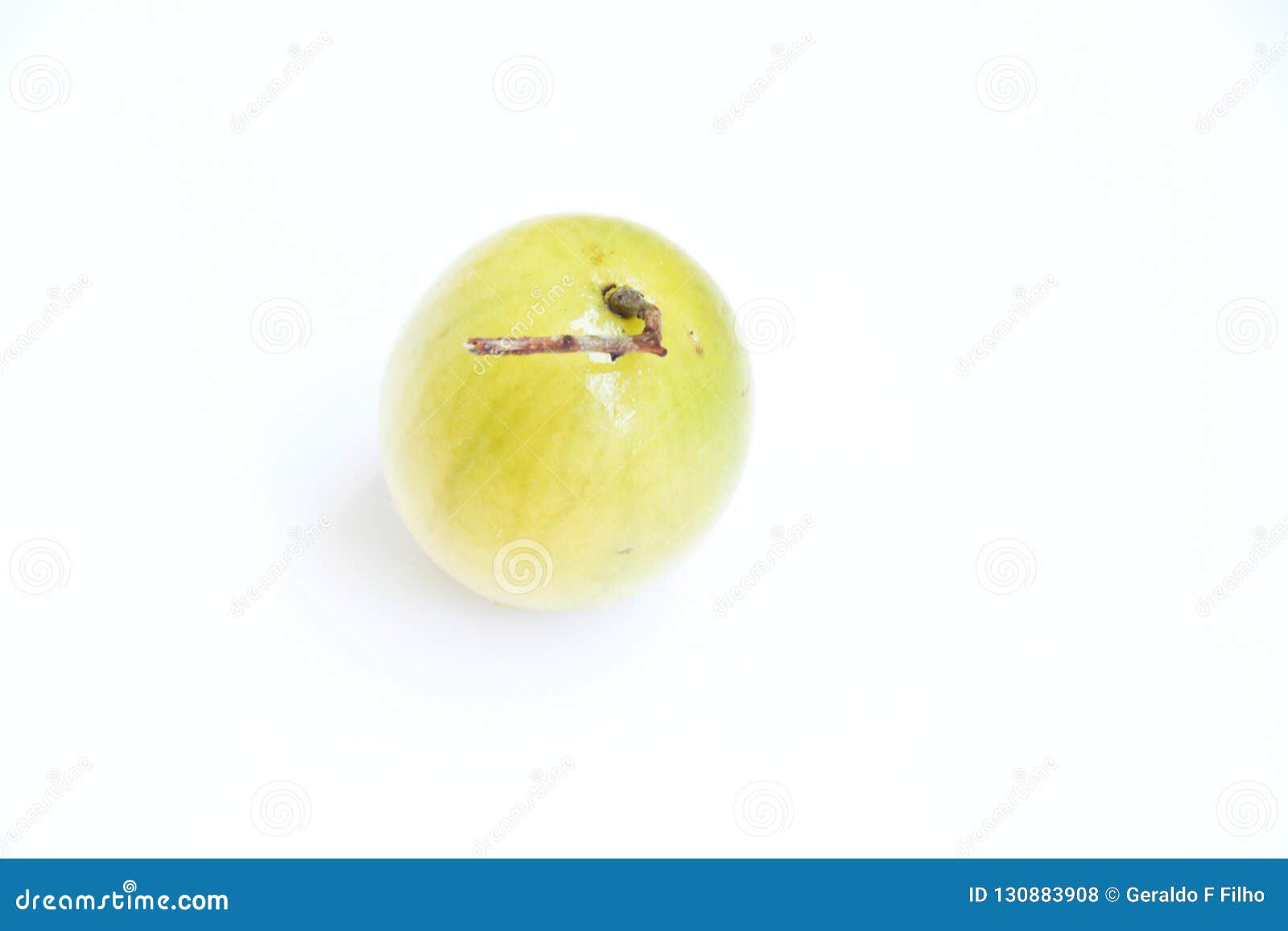 Umbu Fruit Tropical Isolated White Background Food Agriculture Sao ...