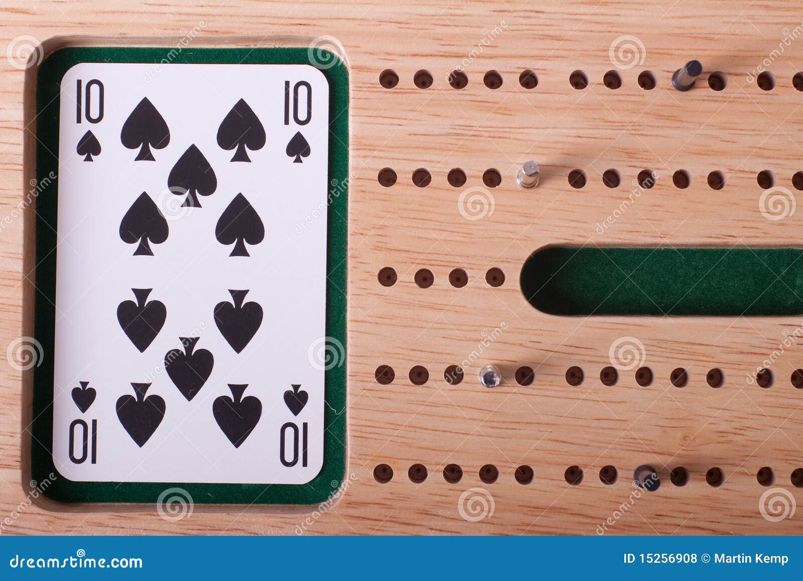 Cribbage Board stock photo. Image of card, activity, leisure - 15256908