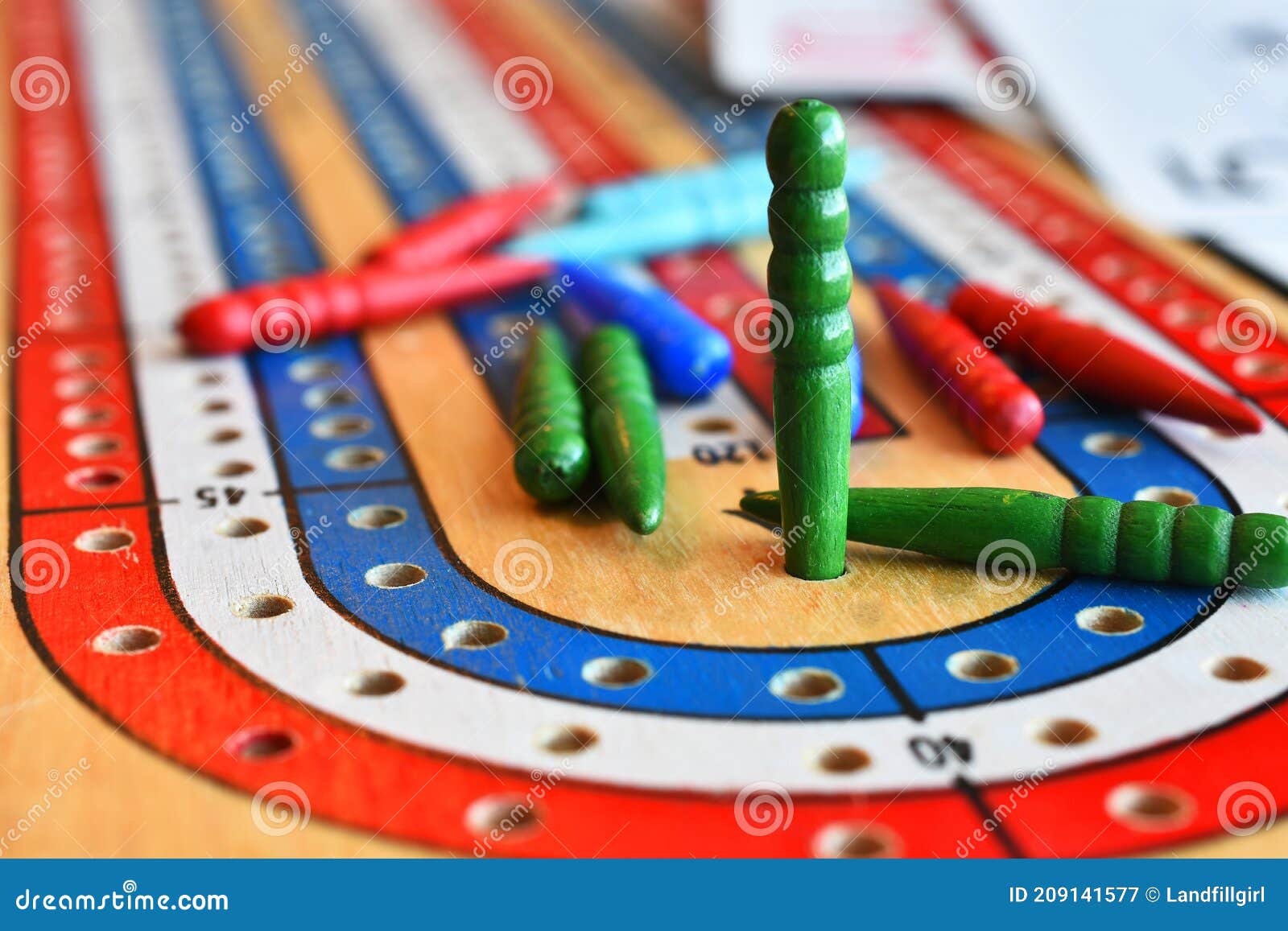 Winning Cribbage Hand Stock Photo | CartoonDealer.com #117071826