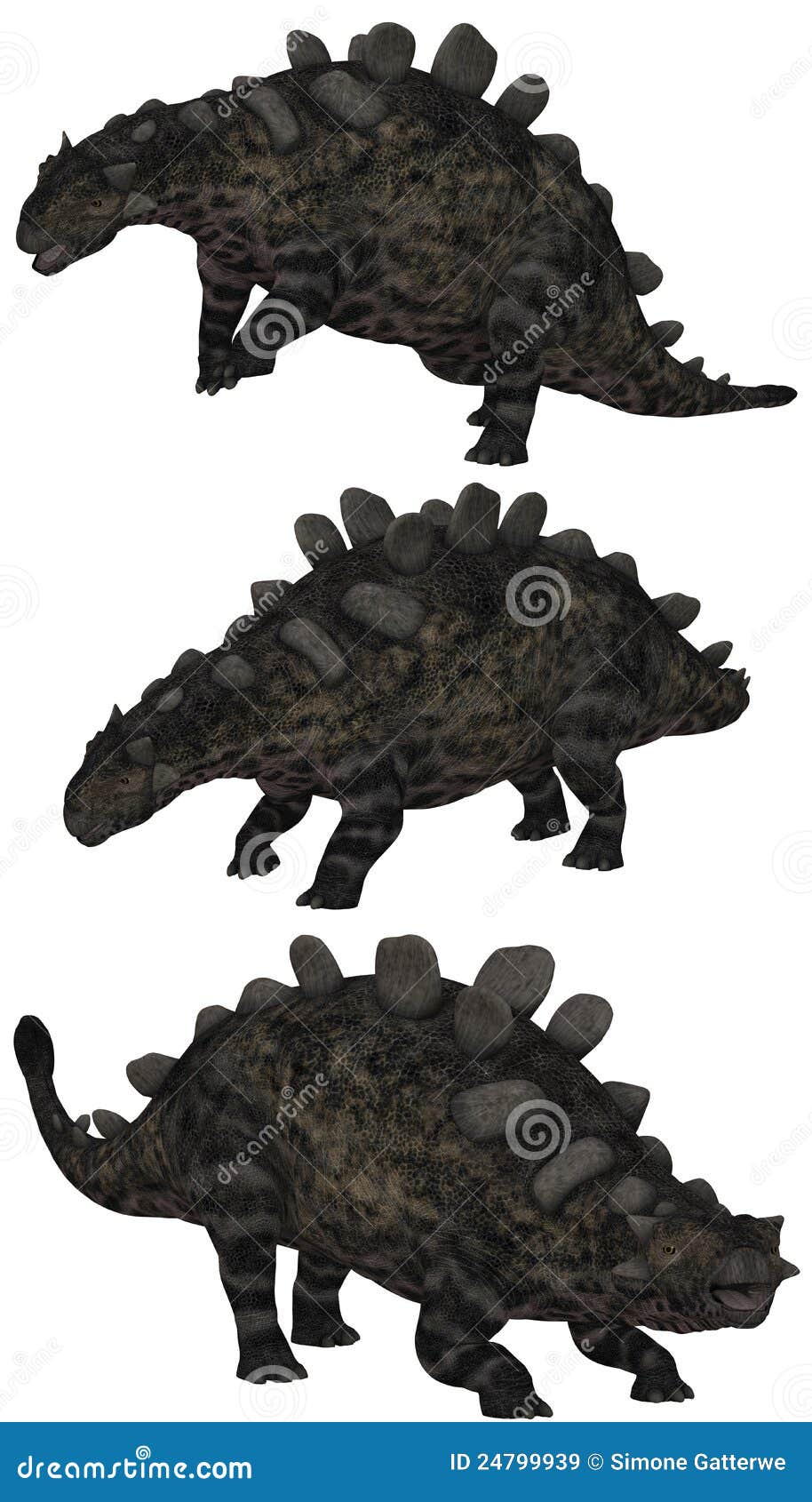 Crichtonsaurus stock illustration. Illustration of museum - 24799939