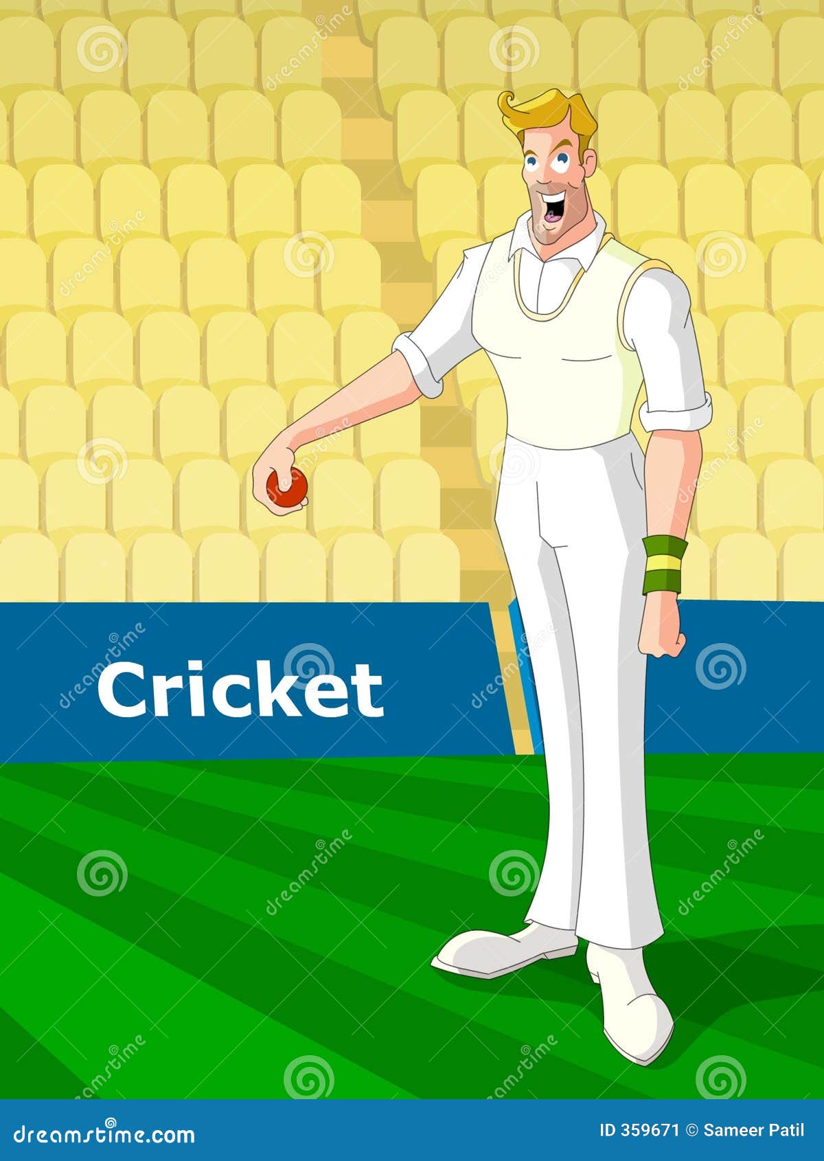 Cricket Match Animation