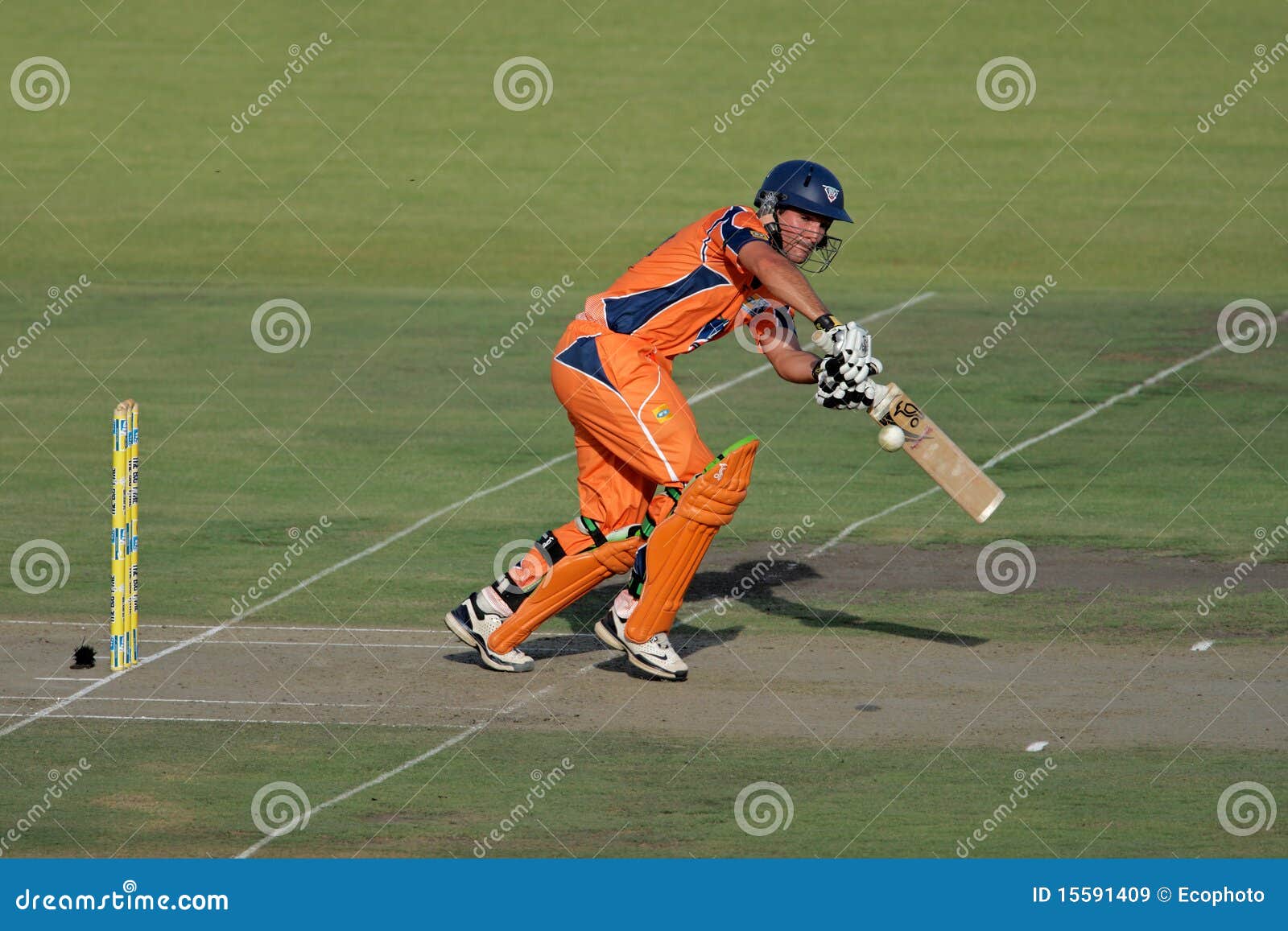 Cricket action editorial stock image. Image of play, athletic - 15591409