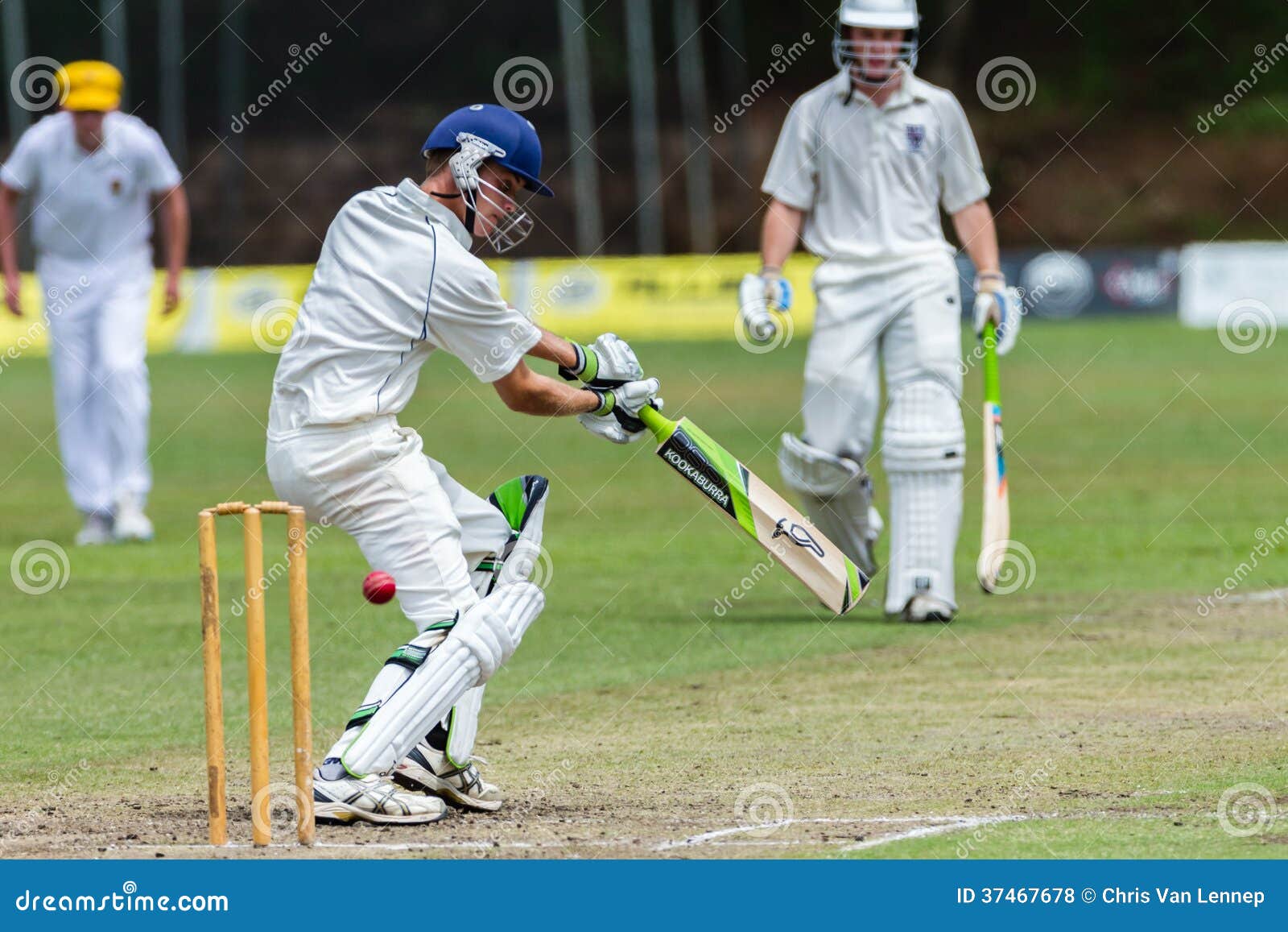 Cricket Action Sport Editorial Stock Photo - Image: 37467678