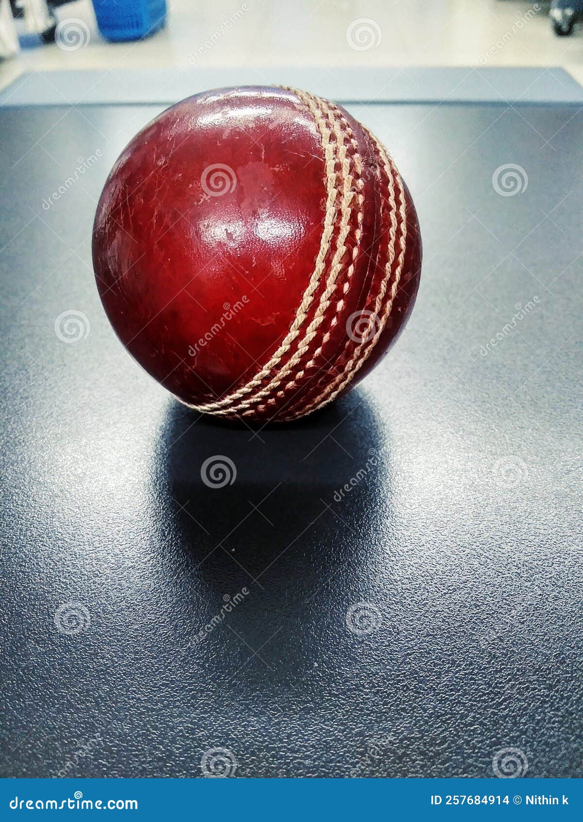 Cricket Ball. Grace Ball Clicks. New Ball Stock Photo - Image of hand ...