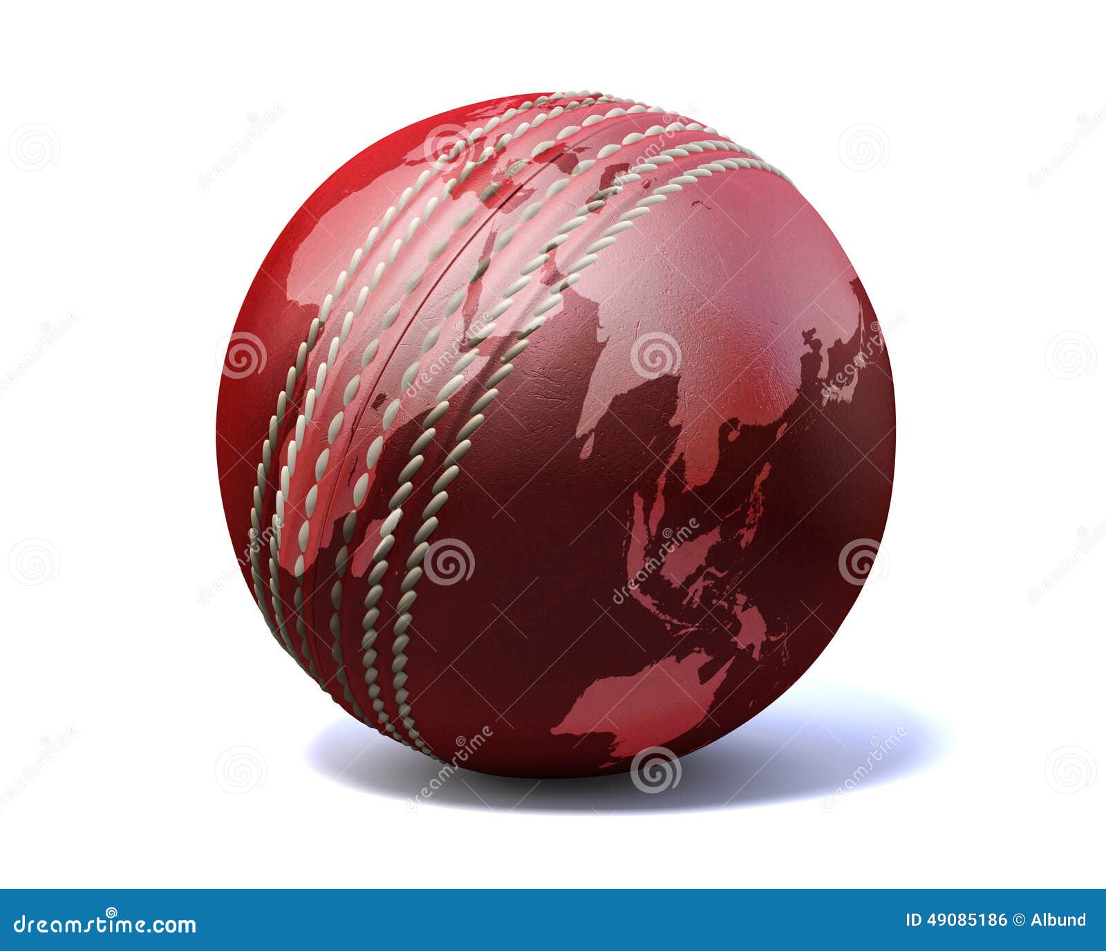 Cricket Ball World Map Stock Photography | CartoonDealer.com #49085186