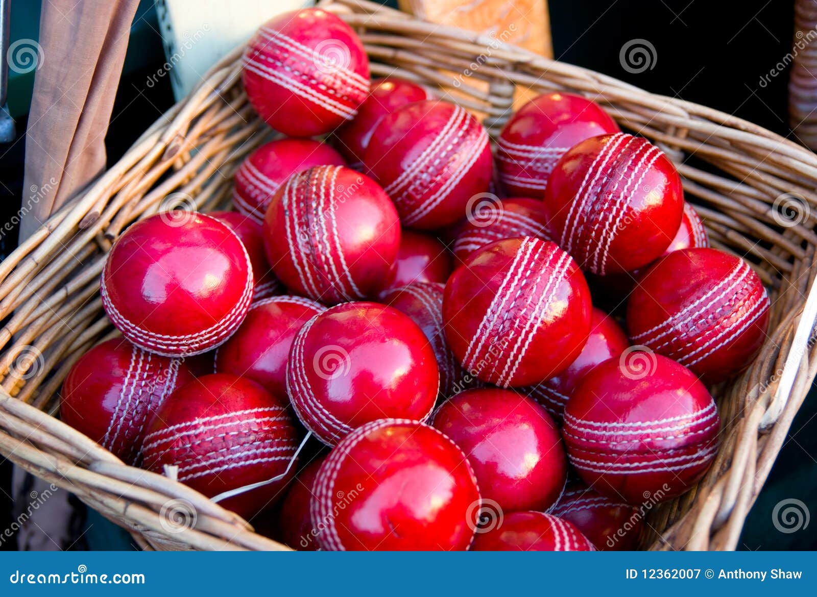 Cricket Balls stock image. Image of game, english, leaher - 12362007