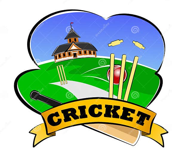 Cricket club stock illustration. Illustration of cricket - 11068267