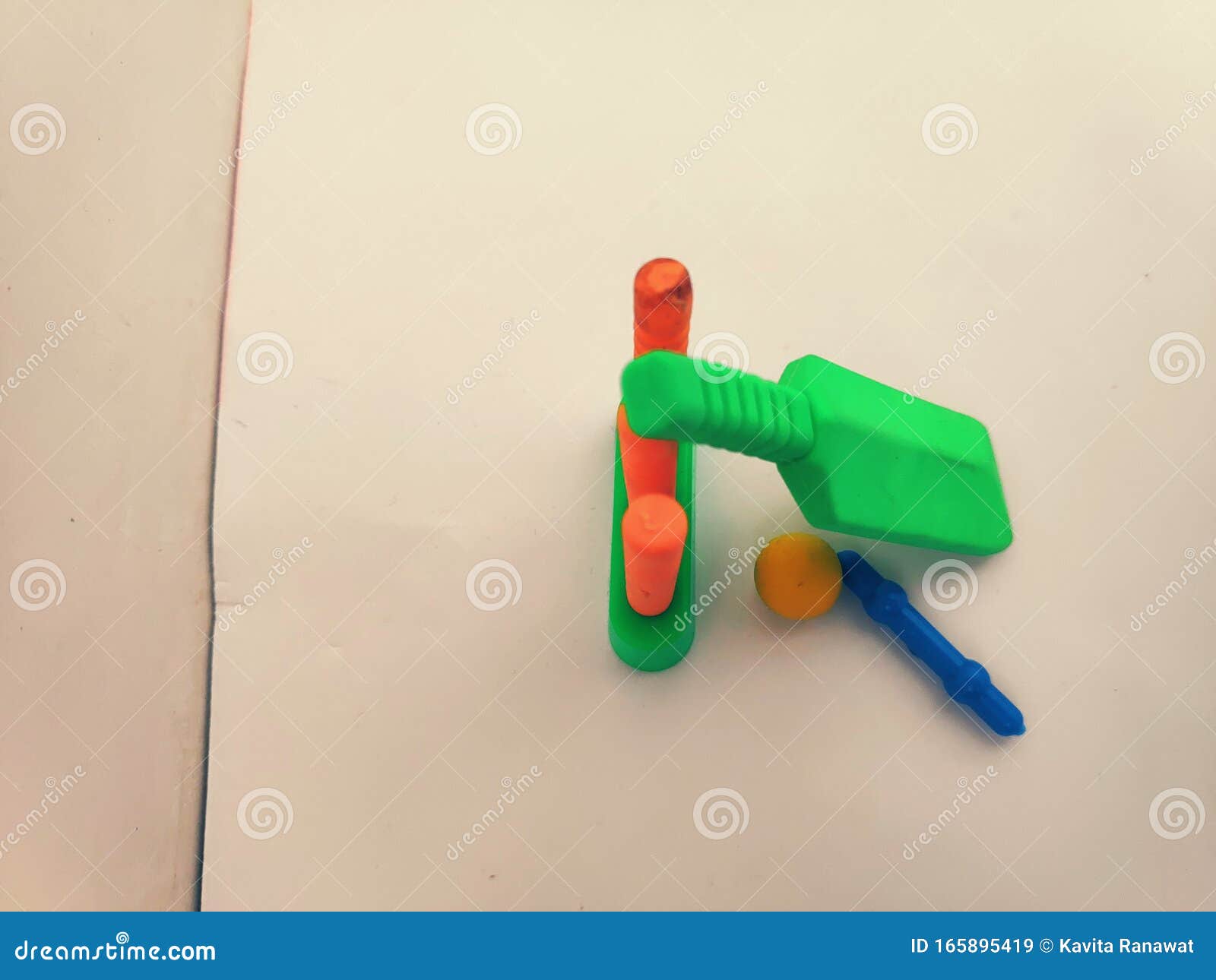 Cricket Equipment Bat Ball and Wicket Stock Image - Image of equipment ...