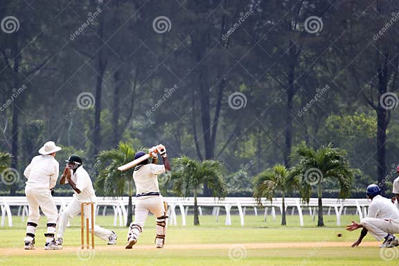 Cricket Game stock image. Image of batsmen, event, catch - 1518833