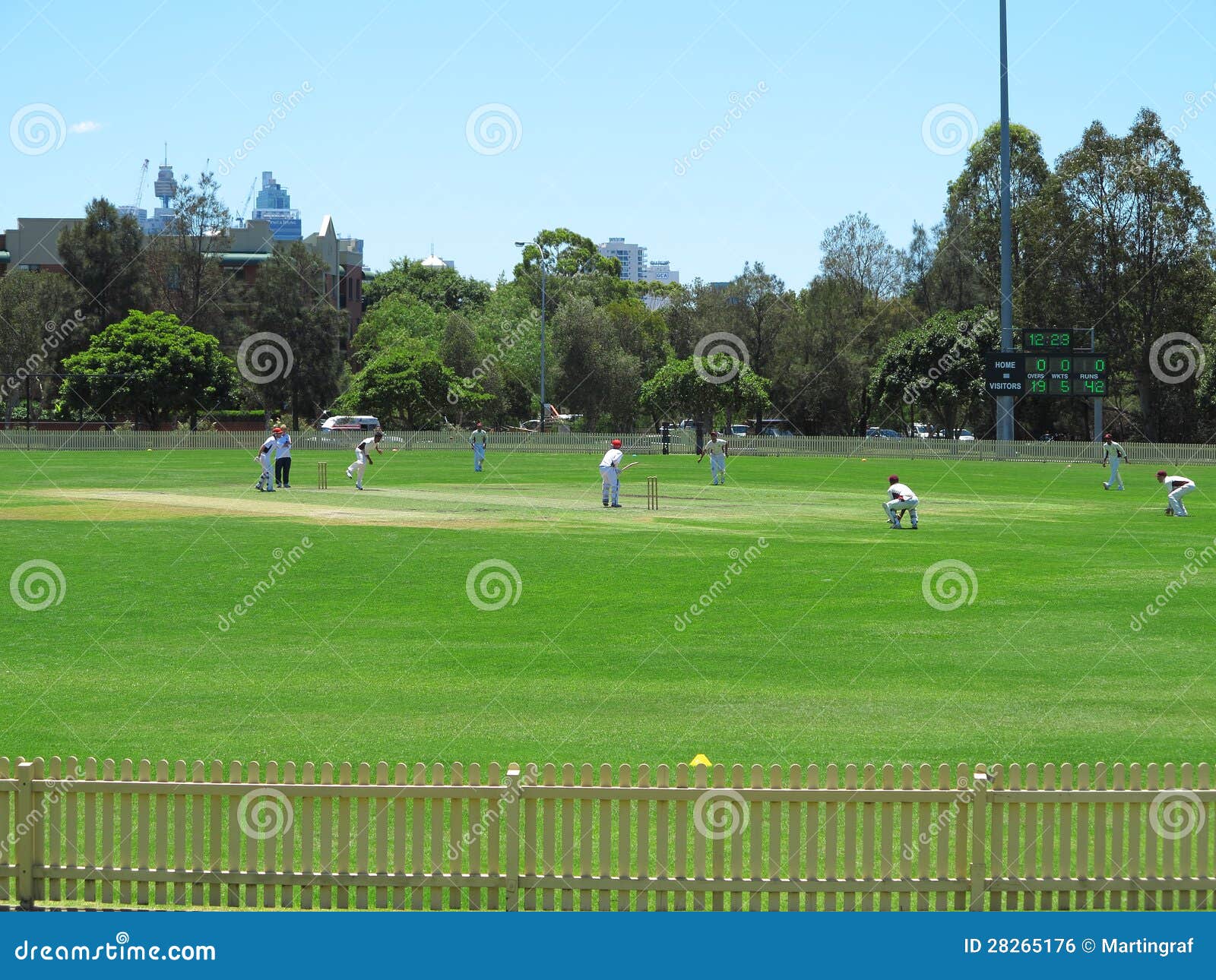 Cricket game scene editorial photo. Image of cricketer - 28265176