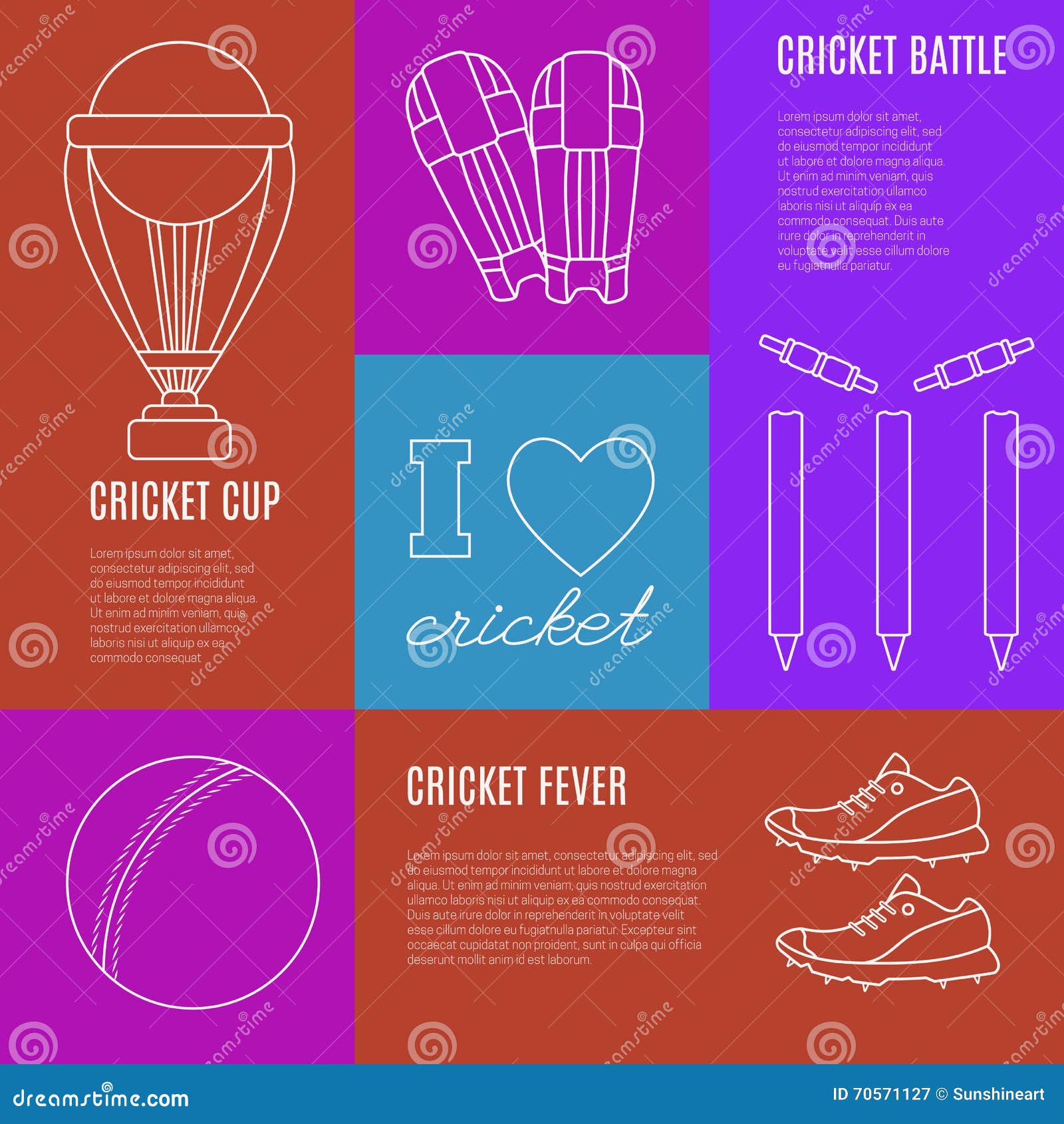 Cricket Game Vector Concept. Stock Vector - Illustration of blog ...