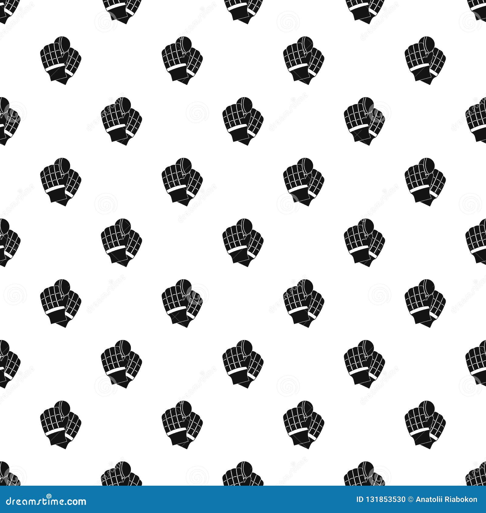 Cricket Gloves Pattern Seamless Vector Stock Vector - Illustration of ...