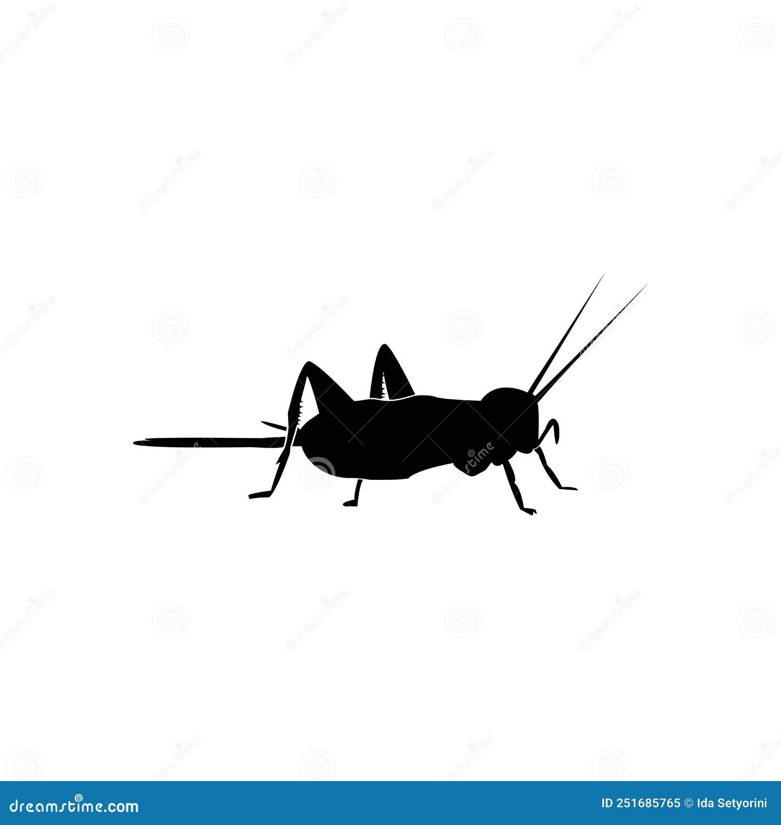 Cricket Insect Logo Vector Template Royalty-Free Stock Photo ...
