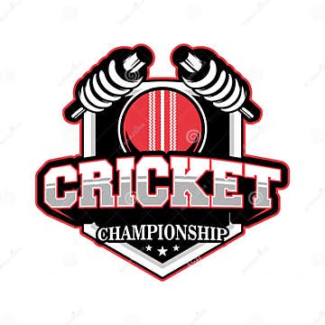 Cricket logo design vector stock illustration. Illustration of action ...