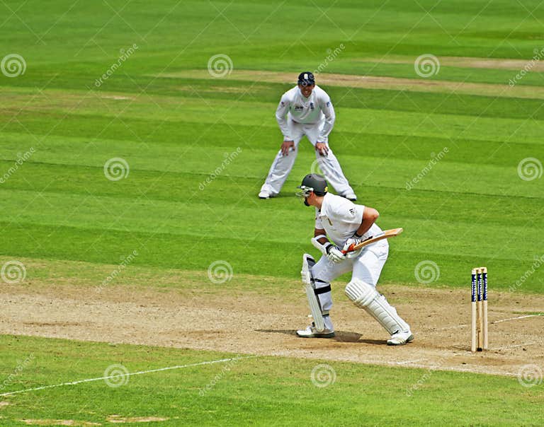 Cricket at the Oval editorial stock photo. Image of field - 25811798