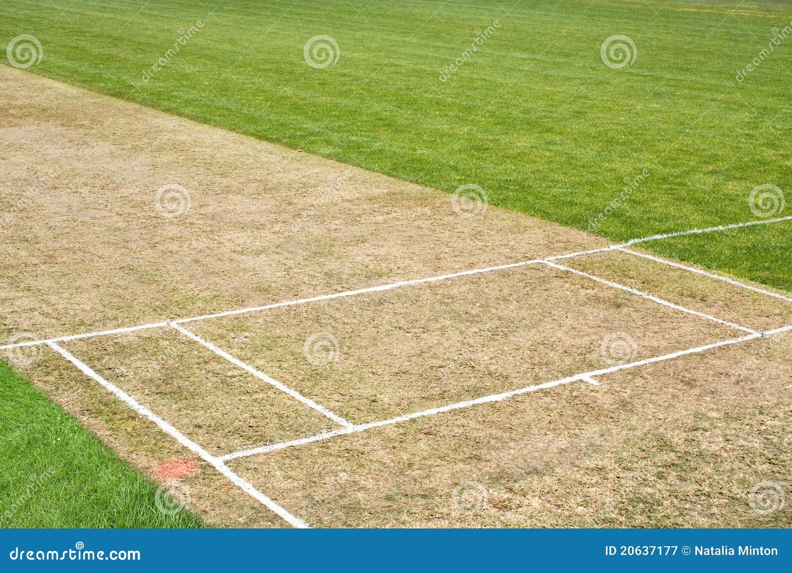 Cricket Pitch Sport Background Stock Image - Image of closeup, clean ...