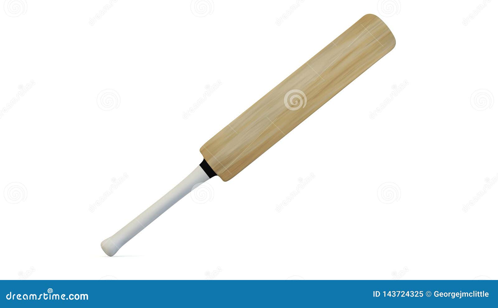 Cricket racket mockup stock illustration. Illustration of play - 143724325