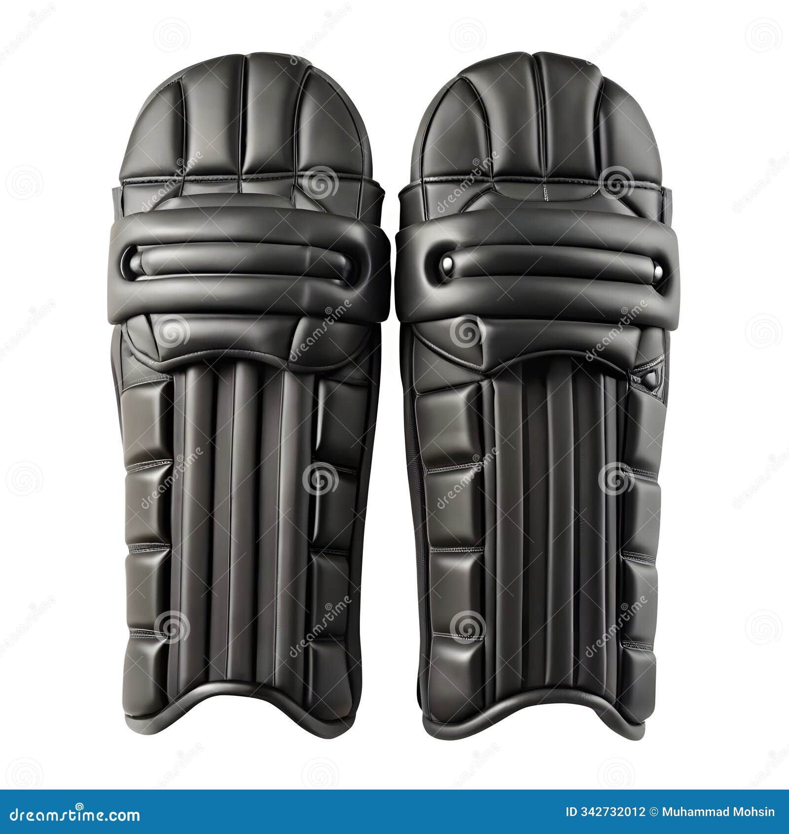 Cricket Stump, Bat, Ball and Gloves on White Background Stock ...