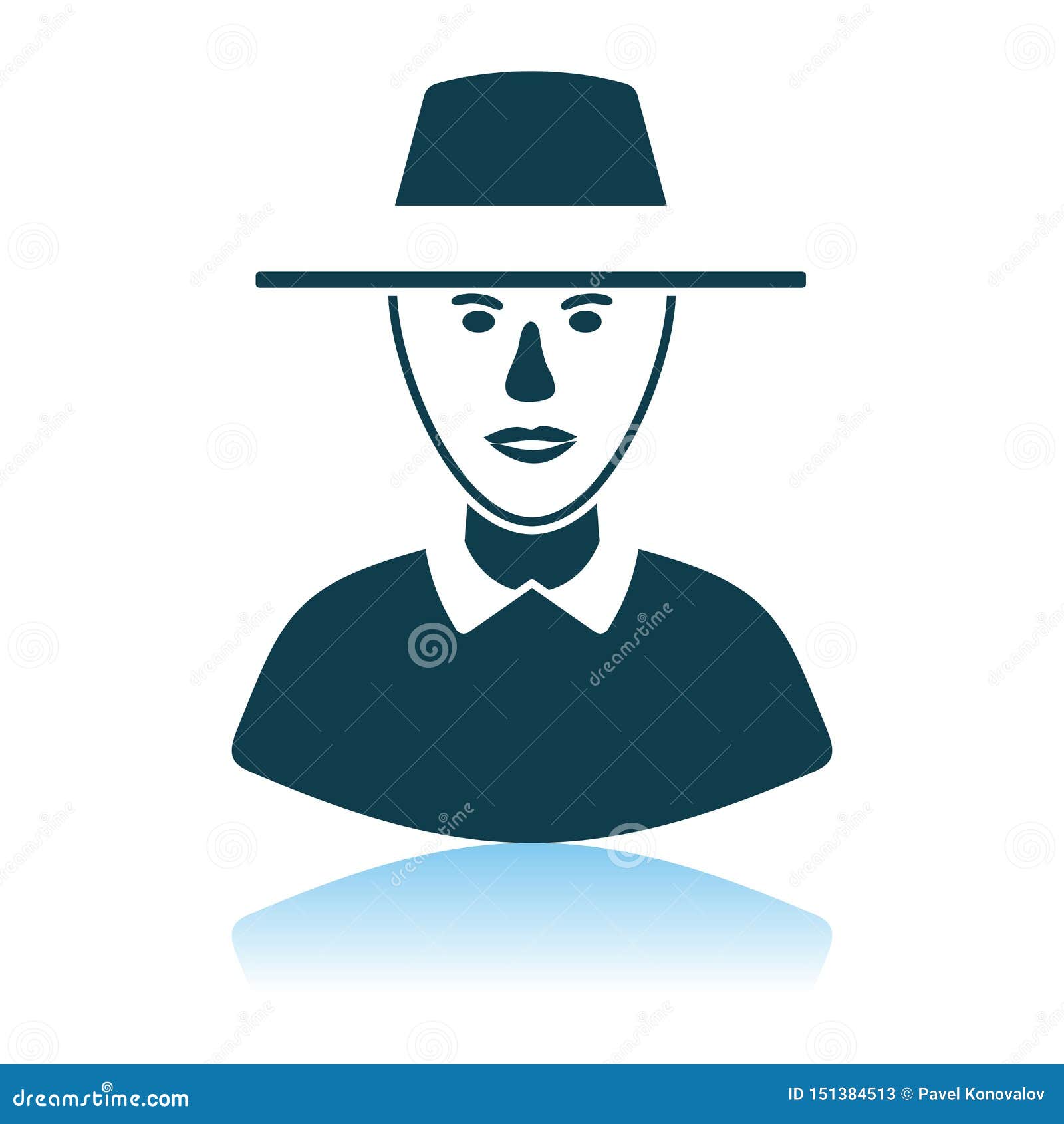Cricket Umpire Icon stock vector. Illustration of league - 151384513