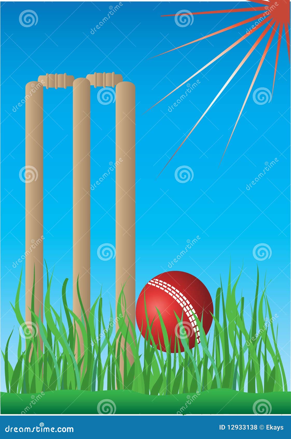 Cricket Wicket Stumps Royalty-Free Stock Image | CartoonDealer.com ...