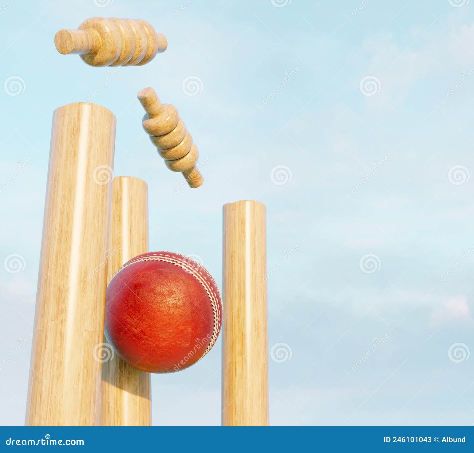 Cricket Wicket Stumps stock illustration. Illustration of sport - 246101043