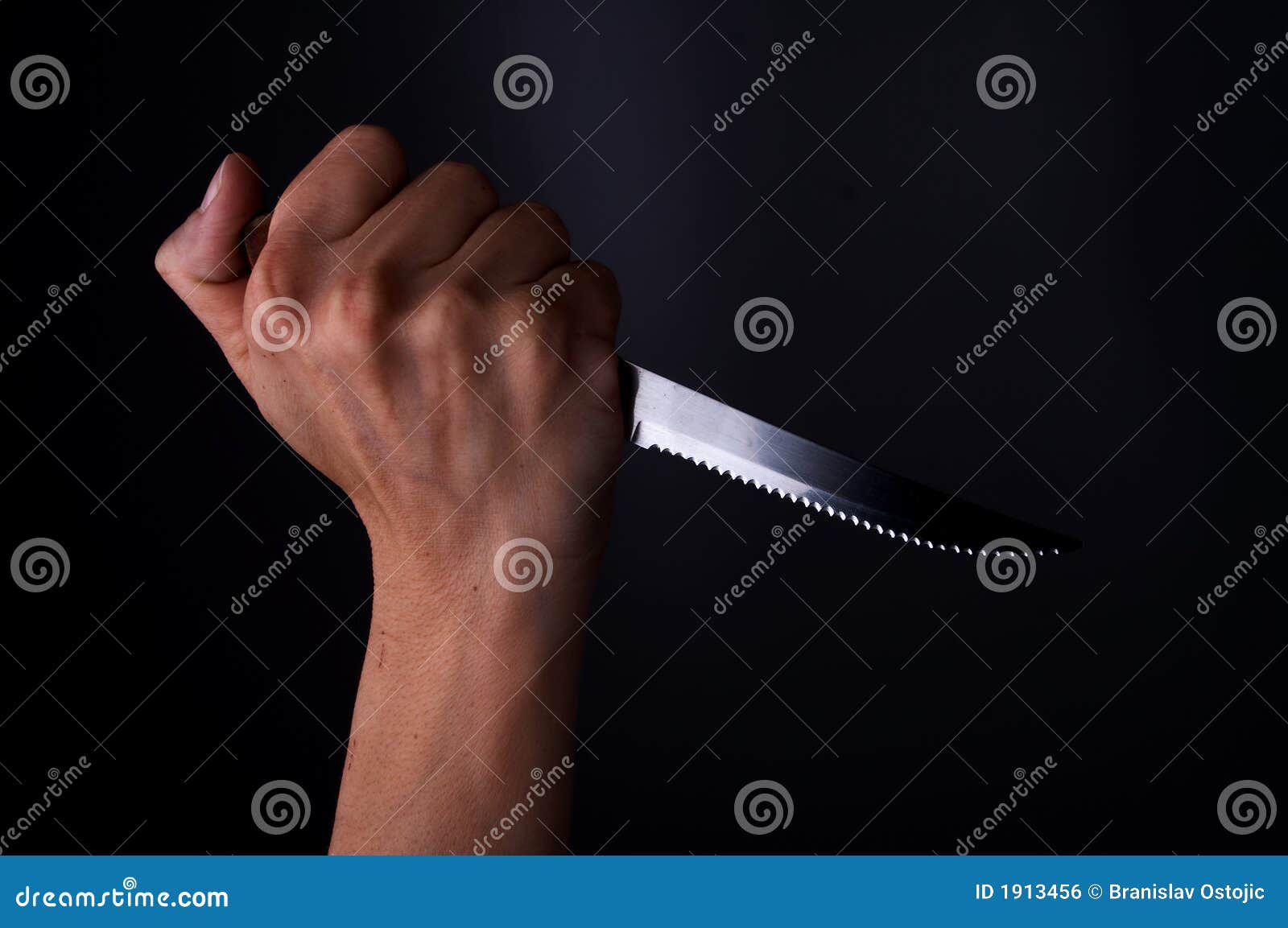 Crime stock photo. Image of knife, crime, dark, hand, sharp - 1913456