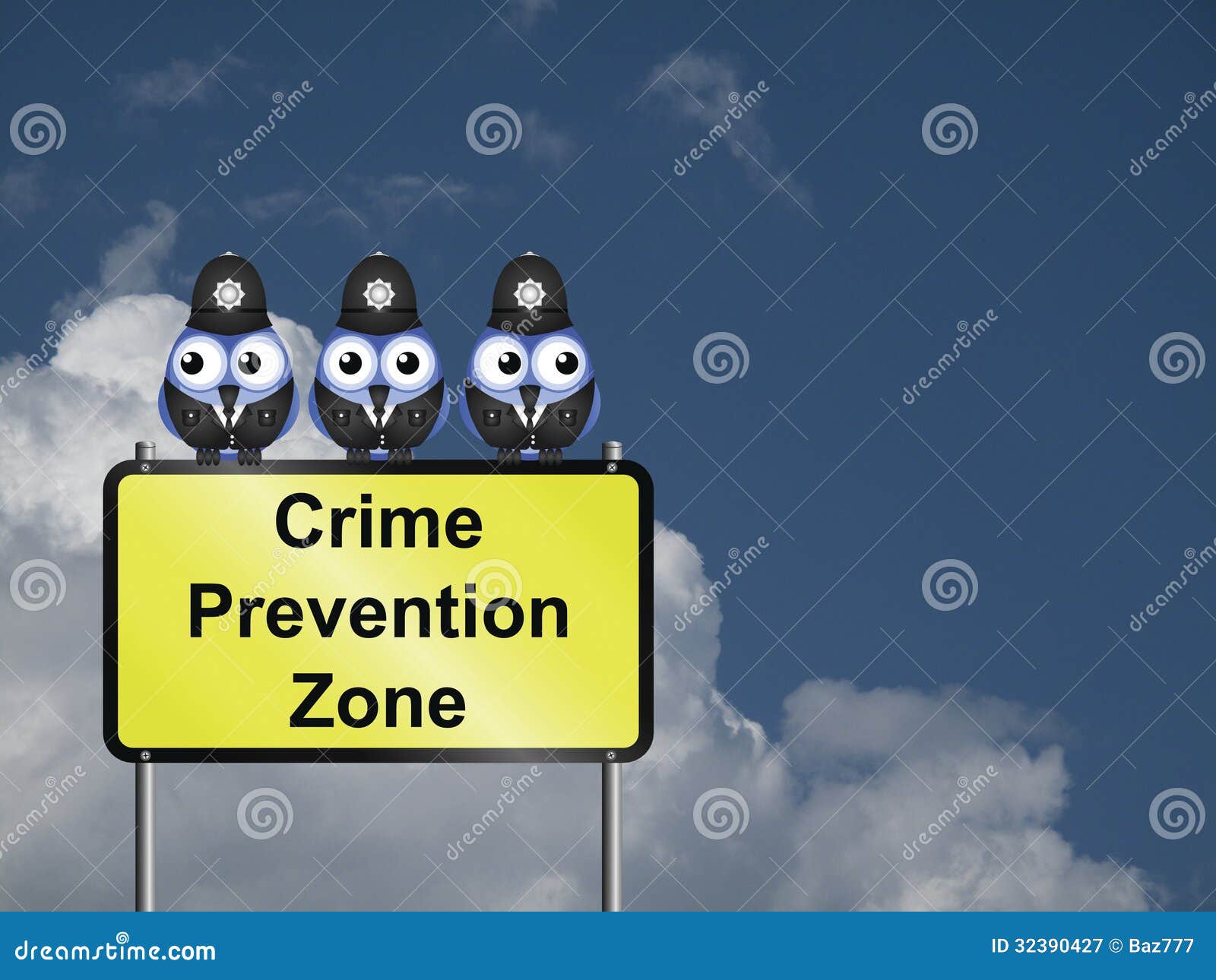 Crime Prevention UK stock image. Image of felony, enforcer - 32390427