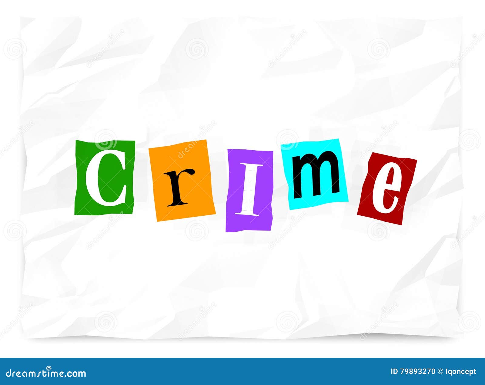 Crime Ransom Note Kidnapping Hostage Stock Illustration - Illustration ...