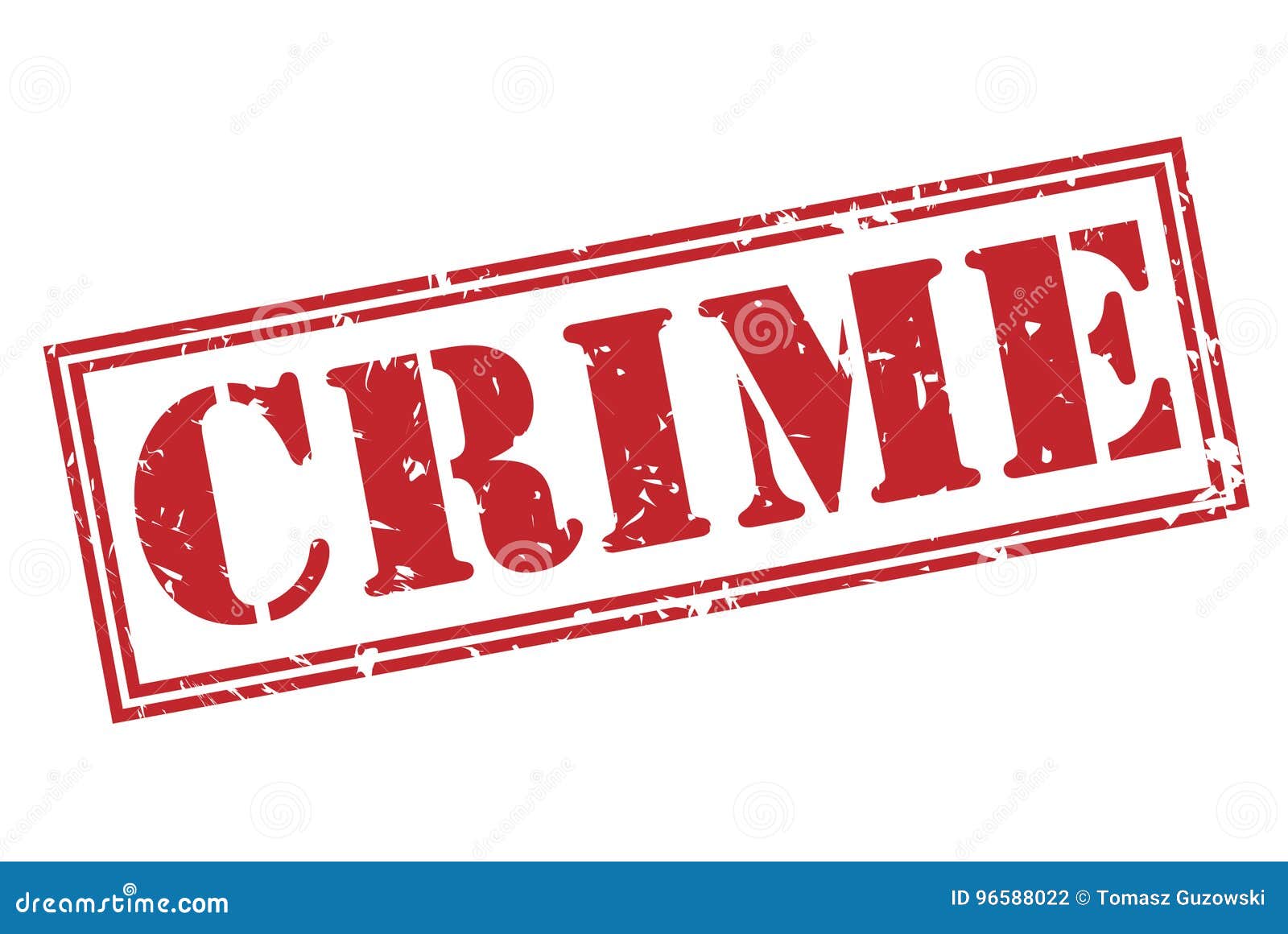Crime red stamp stock illustration. Illustration of symbol - 96588022