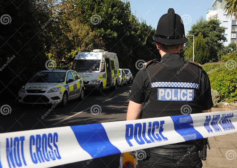Crime scene cordon editorial stock photo. Image of scene - 26460998