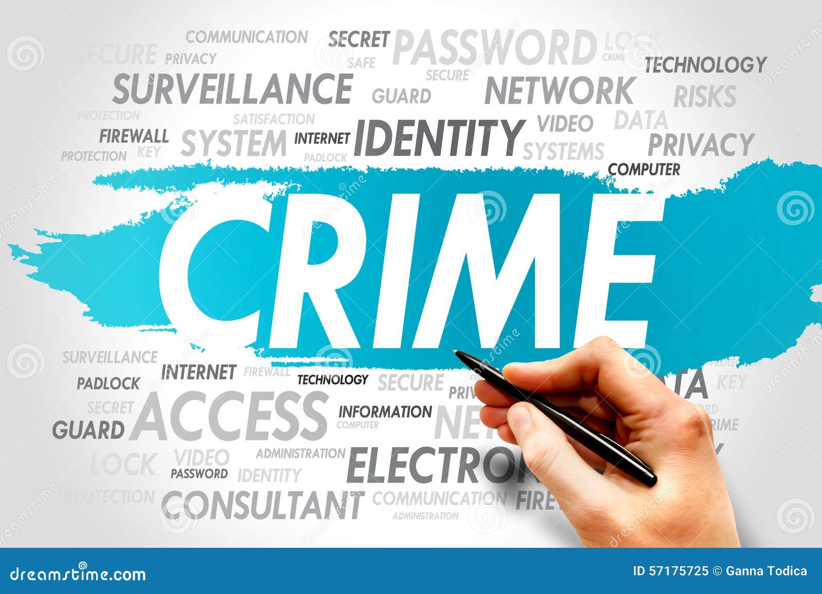 Crime Word Tag Cloud Design Stock Photos - Free & Royalty-Free Stock ...