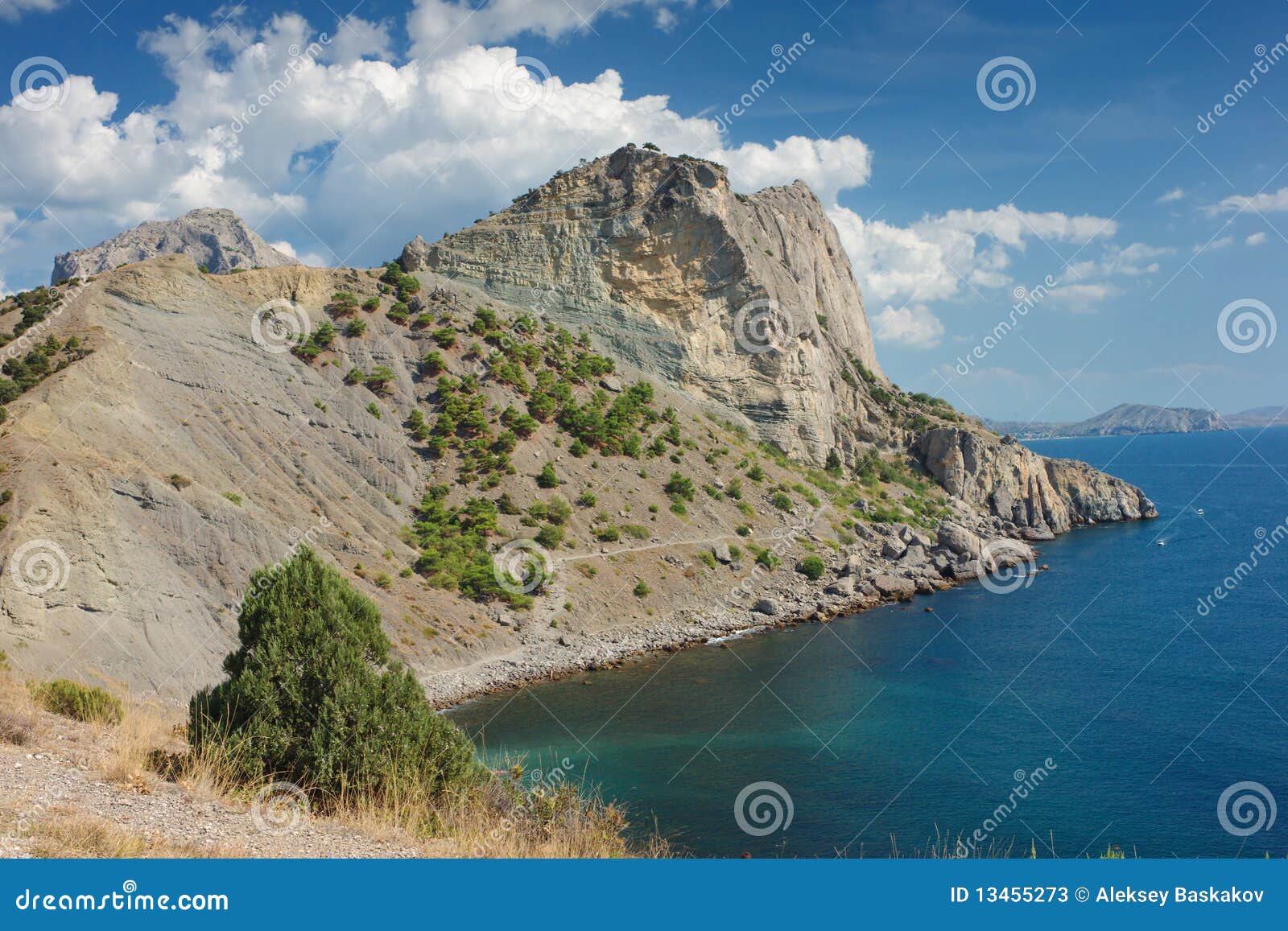 Crimea coast stock image. Image of blue, horizon, azure - 13455273