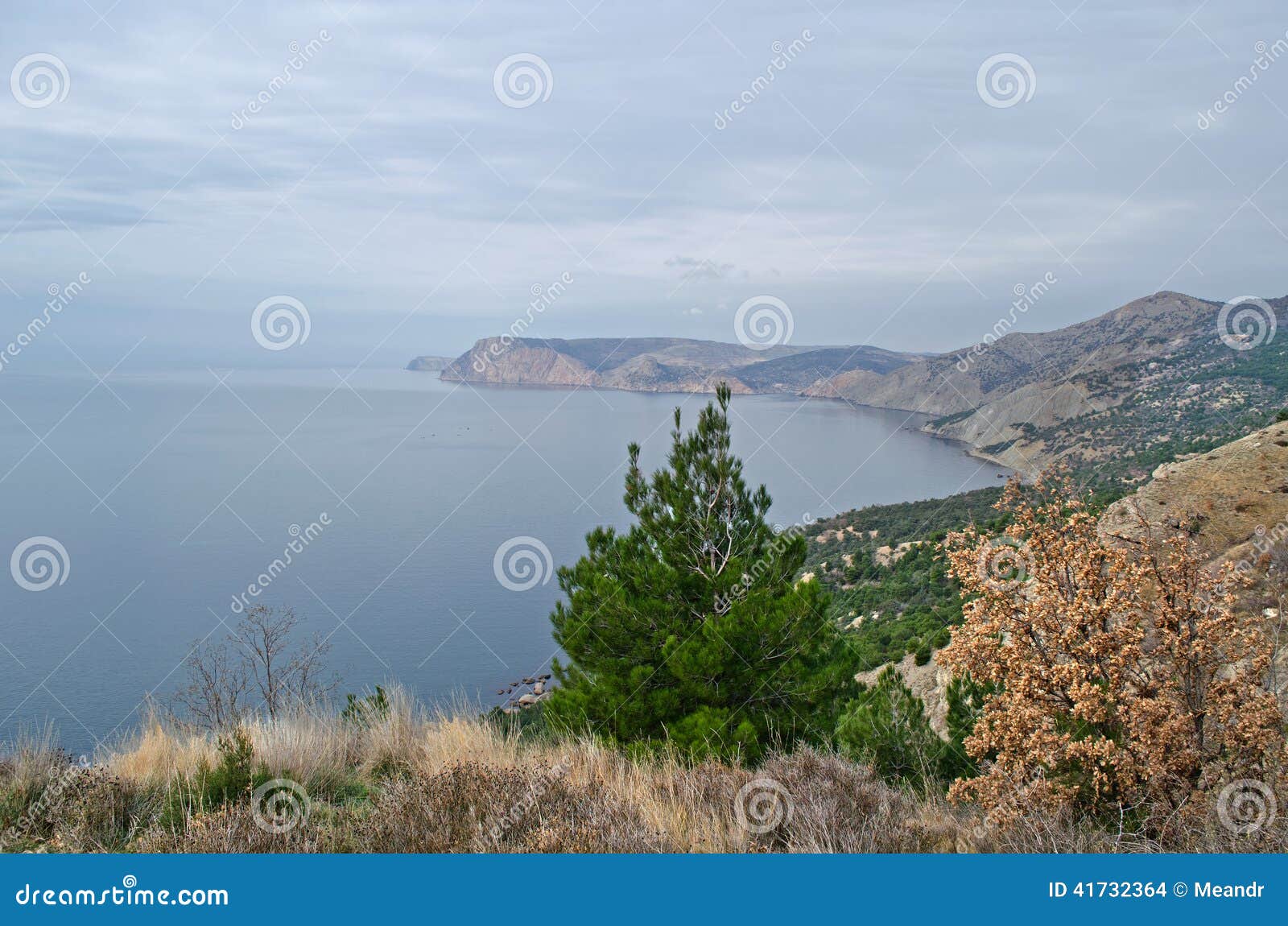 Crimea coast stock photo. Image of nature, hilliness - 41732364