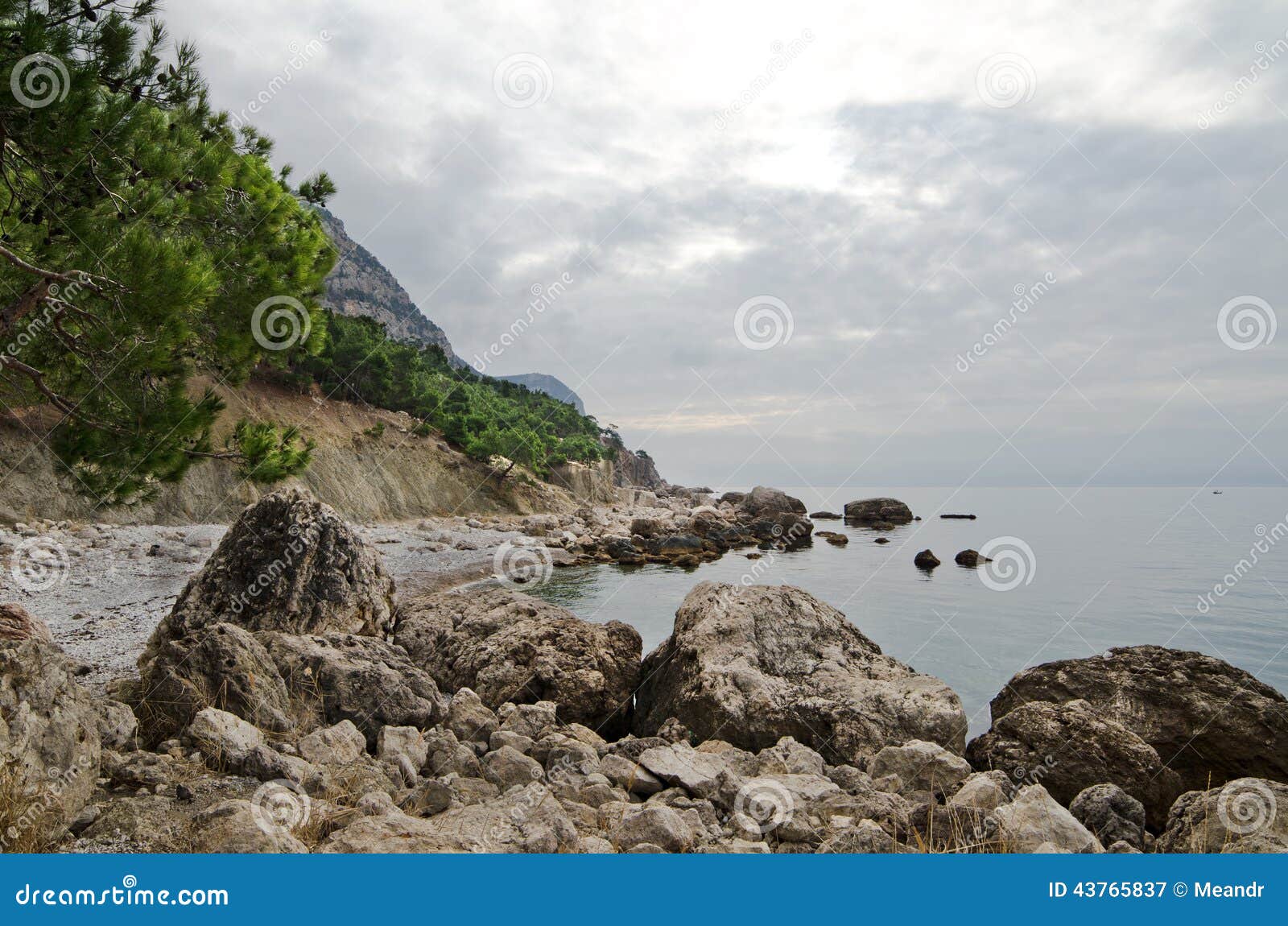 Crimea coast stock image. Image of coast, high, crimea - 43765837