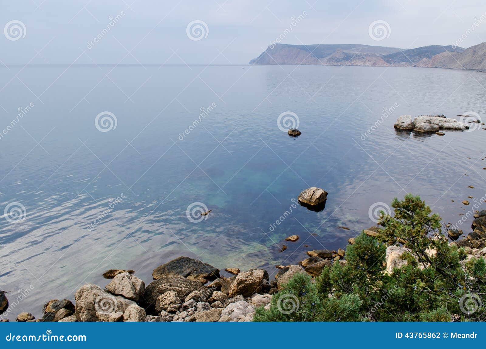 Crimea coast stock photo. Image of black, hilliness, valleys - 43765862