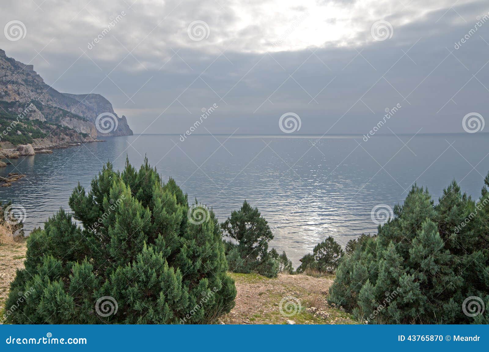 Crimea coast stock photo. Image of upland, landscape - 43765870
