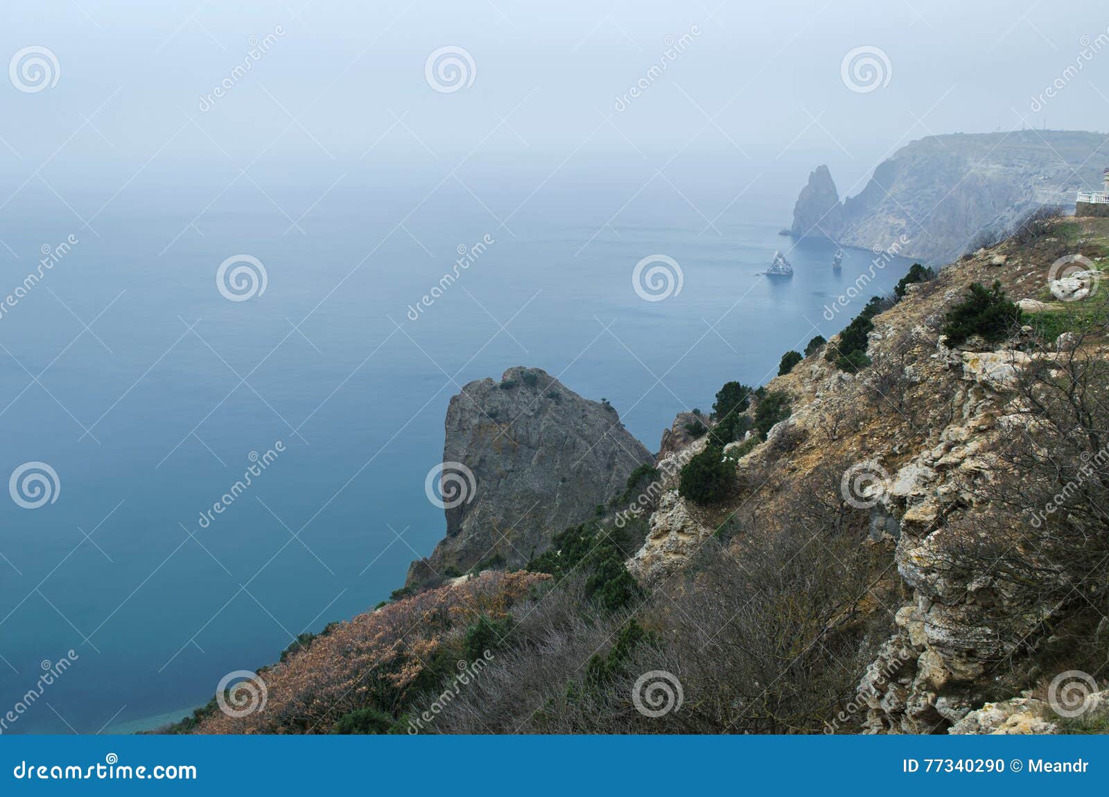 Crimea coast stock photo. Image of tourist, height, nature - 77340290