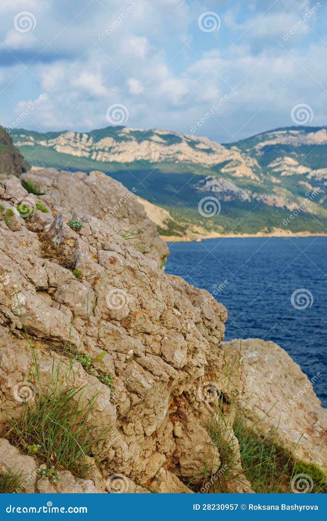 Crimea landscape stock image. Image of resort, scene - 28230957