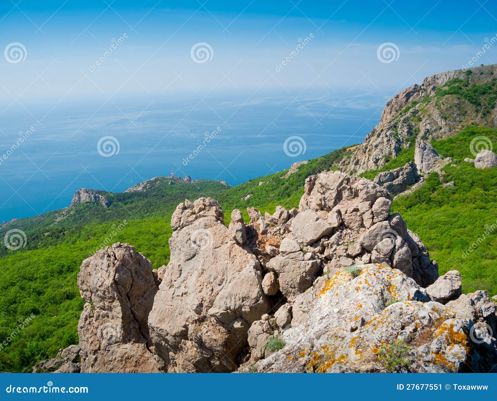 Crimea mountains stock image. Image of rock, land, range - 27677551