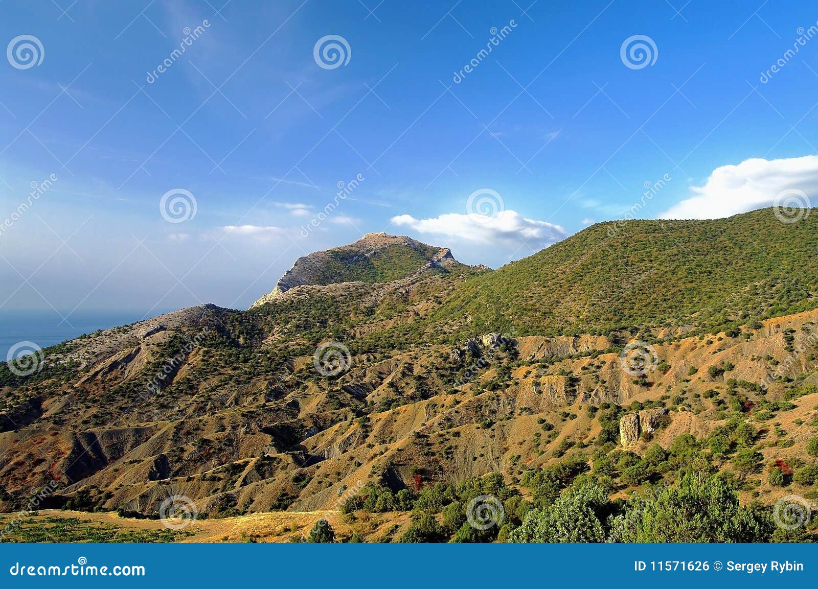 Crimean mountains. stock photo. Image of peak, destinations - 11571626