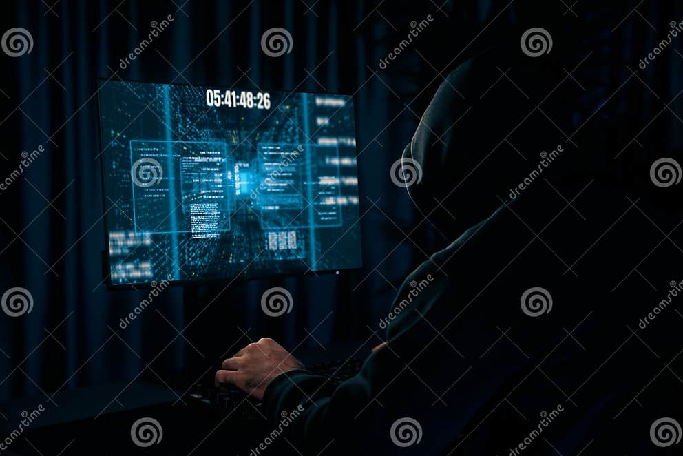 Criminal Anonymous Hack Programmer Trying To Approach at Back Side ...