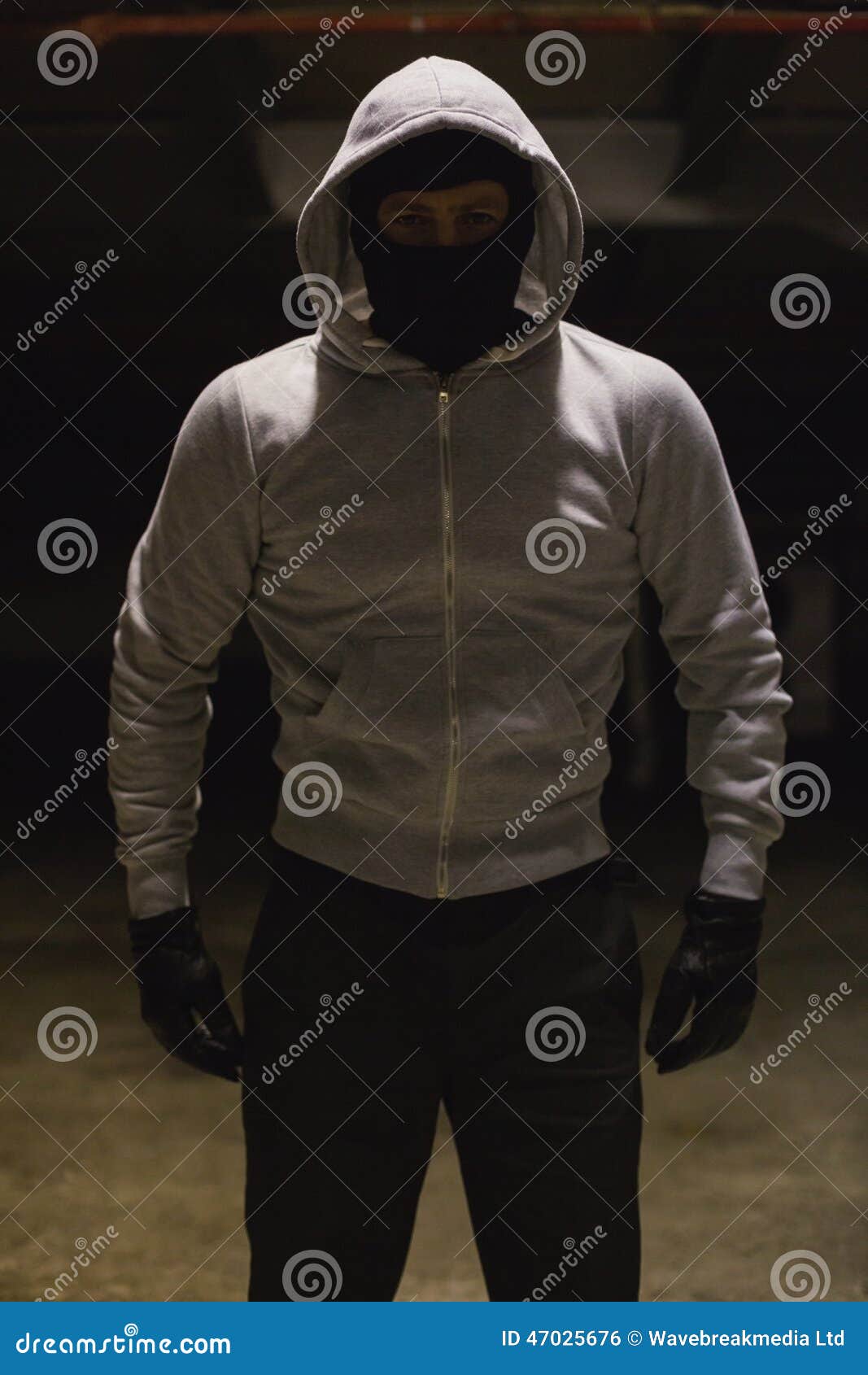 Criminal in Balaclava Looking at Camera Stock Photo - Image of robber ...