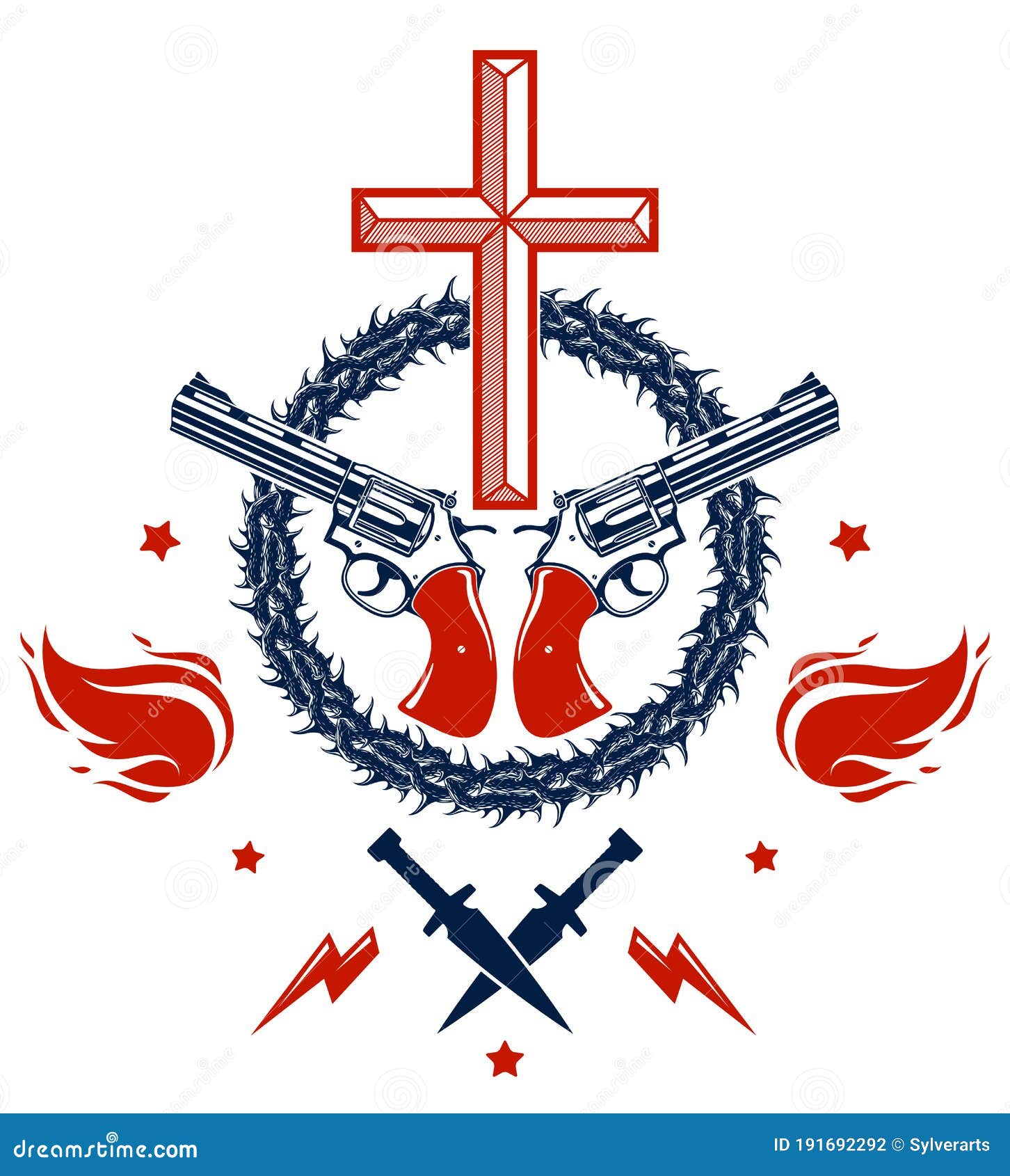 Gangster Drawings Of Crosses