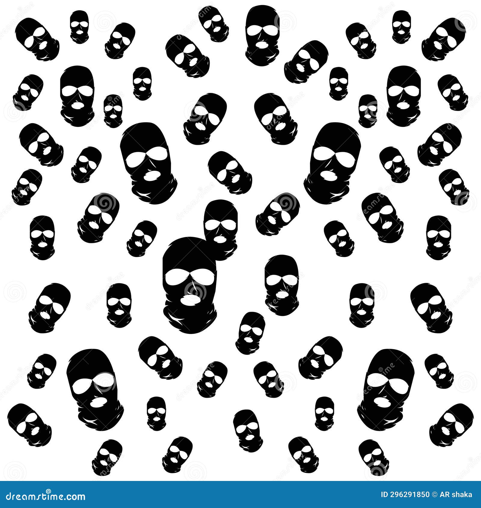 Criminal Mask and Bandit Icon, Logo Vector Design Stock Vector ...