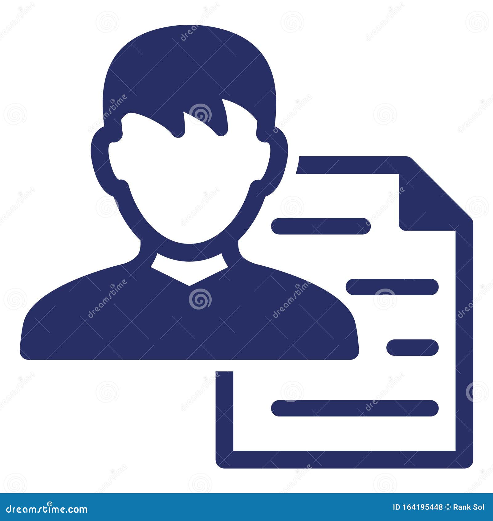 Criminal Record Isolated Vector Icon Which Can Easily Modify or Edit ...