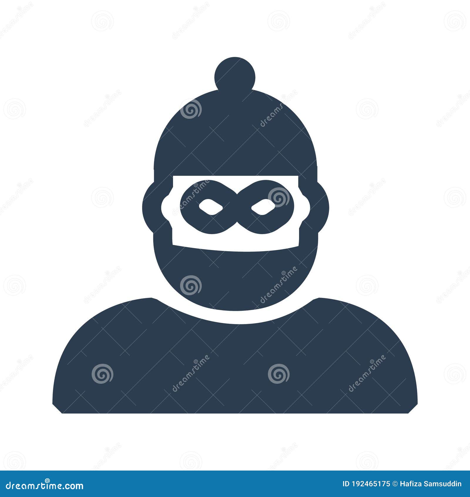 Criminal. Vector Illustration Decorative Design Stock Vector ...
